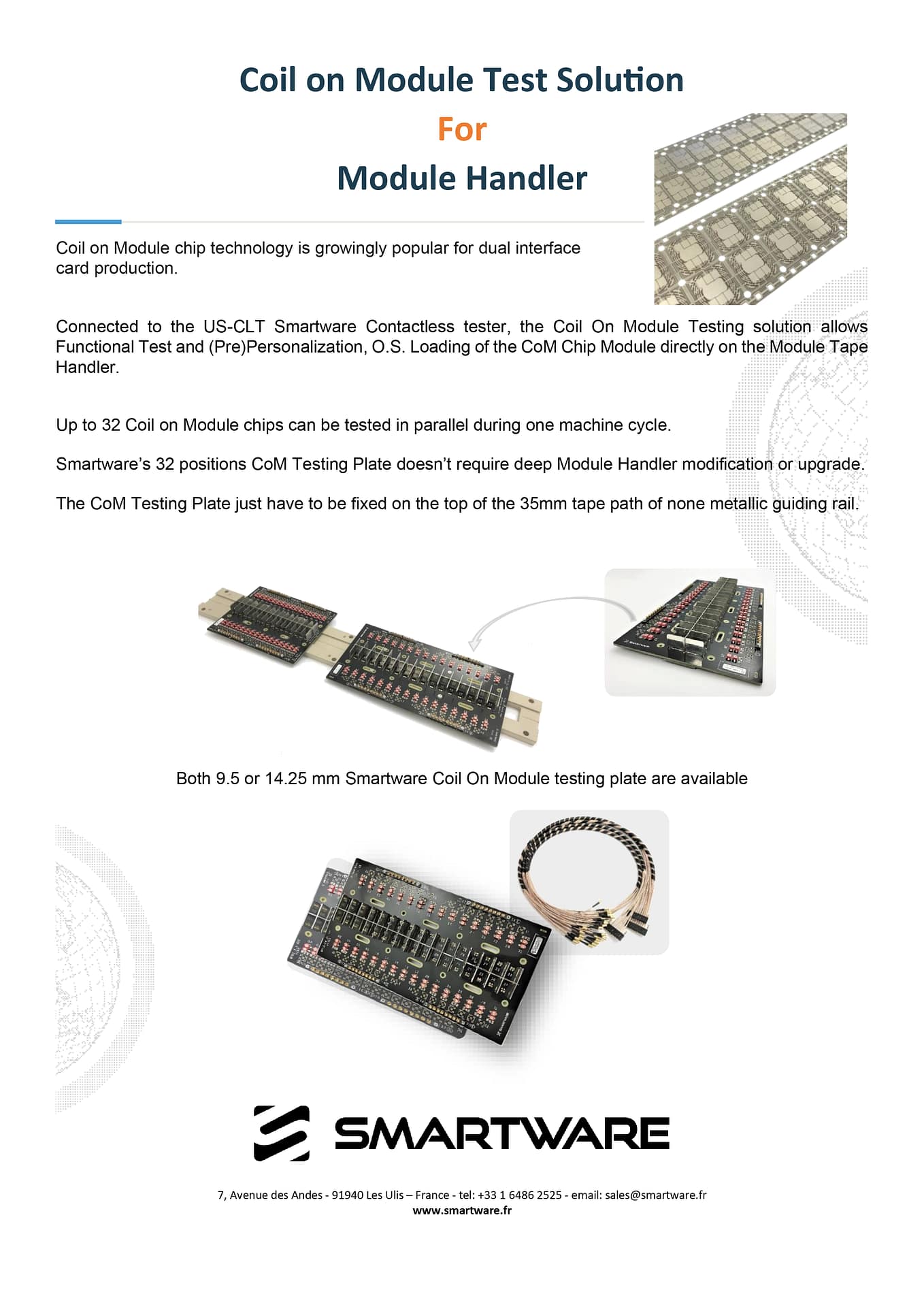 Contactless test solutions - Smartware